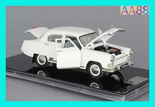 Горький М-21И (Белый) - с открывающимися элементами, масштаб 1:43, модель коллекционная