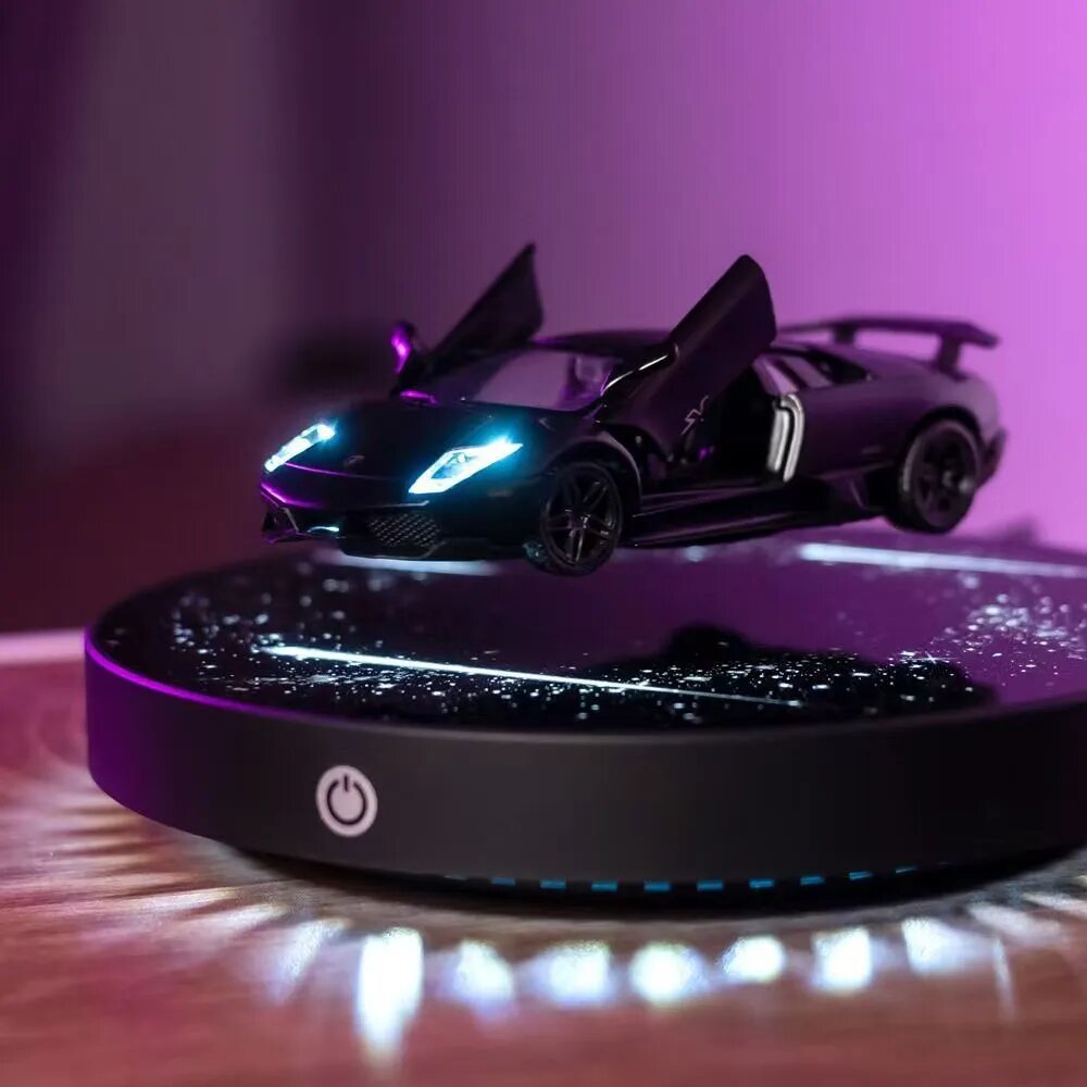 Магнитно левитирующая модель автомобиля Lamborghini, масштаб 1:36, с подсветкой