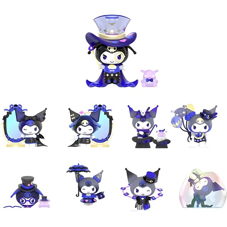 Фигурка унисекс TOP TOY x Sanrio Kuromi Коллекция Магия Трейни Слепая Коробка, 3 Blind Boxes (Random Pick)