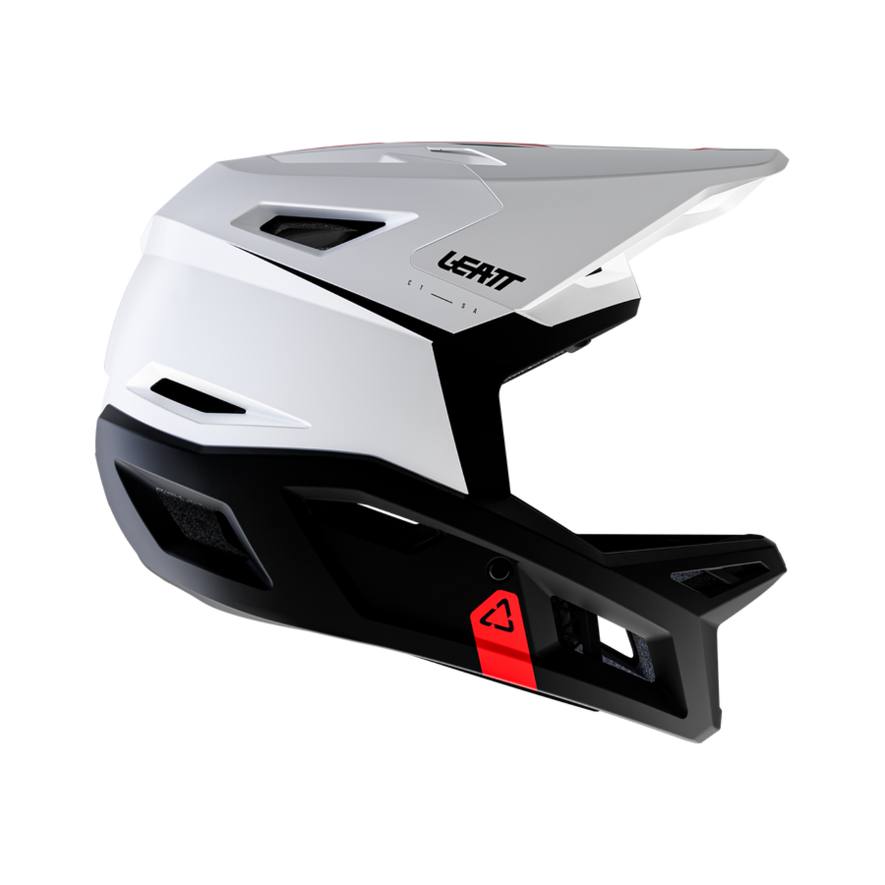 Велошлем Leatt MTB Gravity 4.0 Helmet (Black/White, S, 2026 (1026055490)) — фото 1