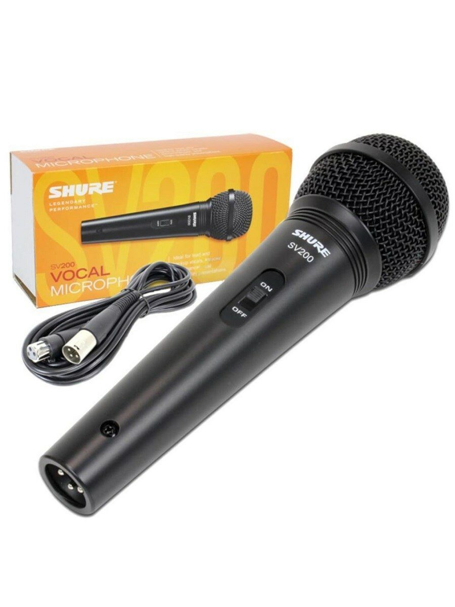 Микрофон вокальный SHURE SV200-A