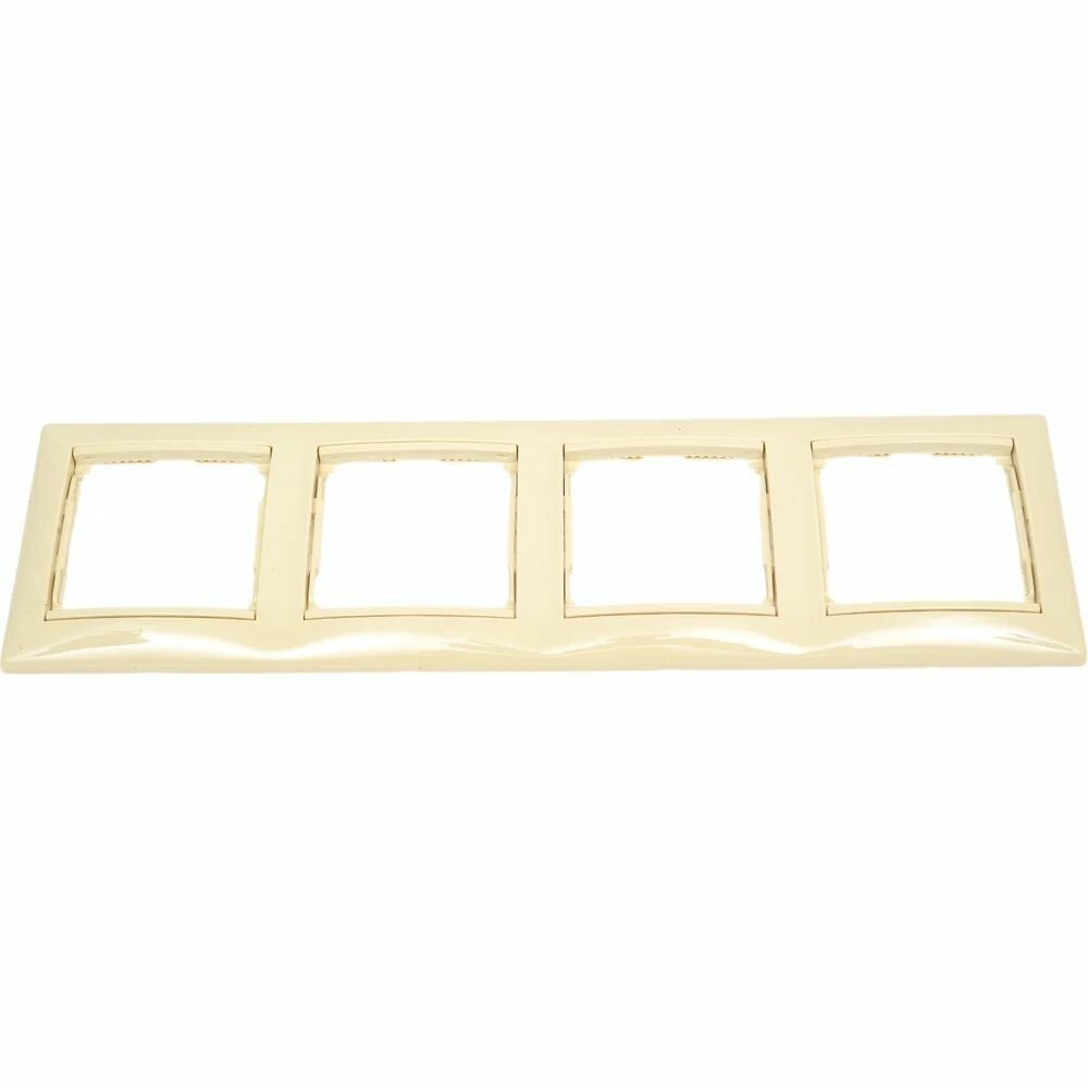 Горизонтальная четырехместная рамка Legrand DIY Valena 695634