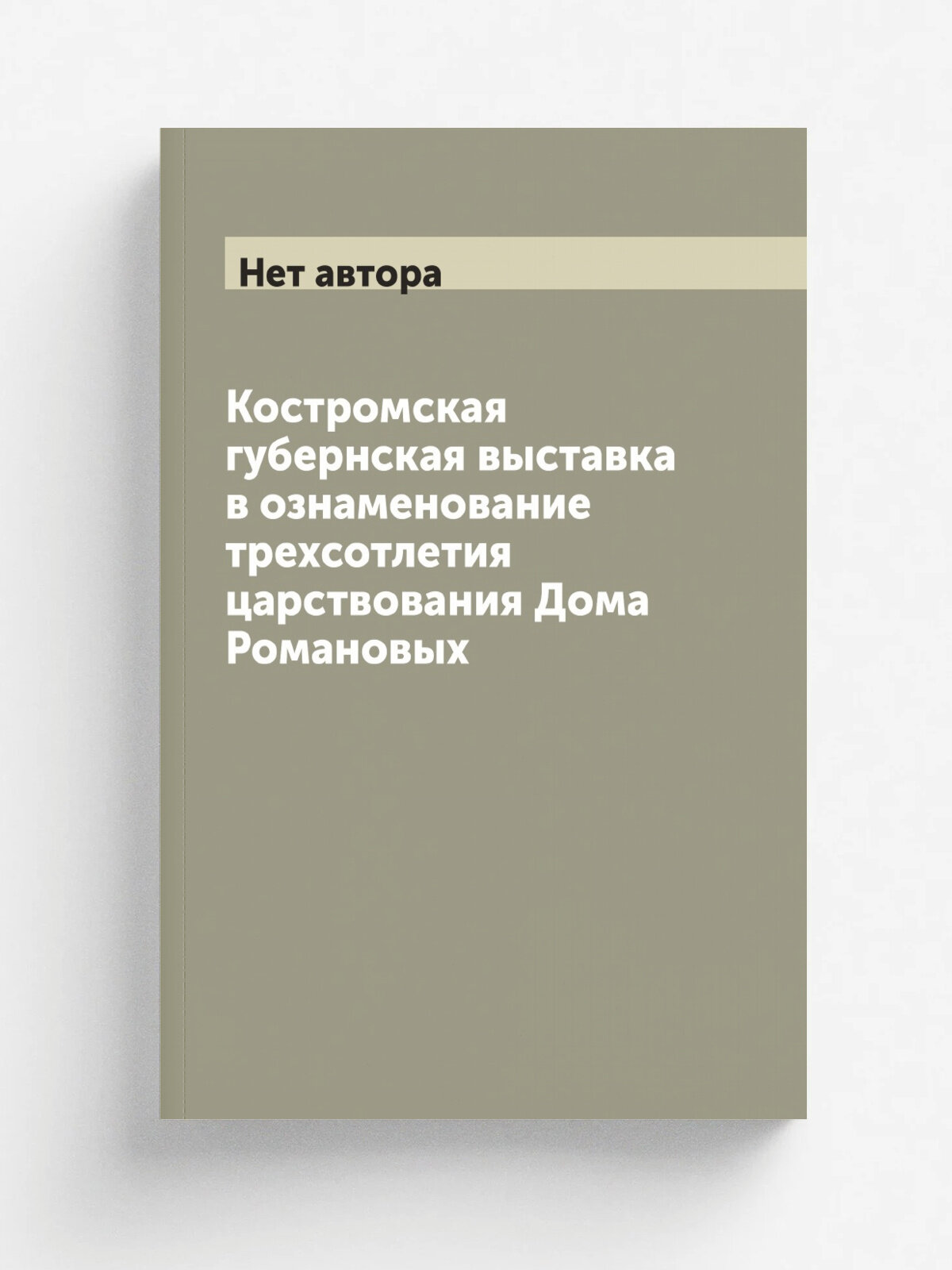 Костромская губернская выставка в ознаменование трехсотлетия царствования Дома Романовых