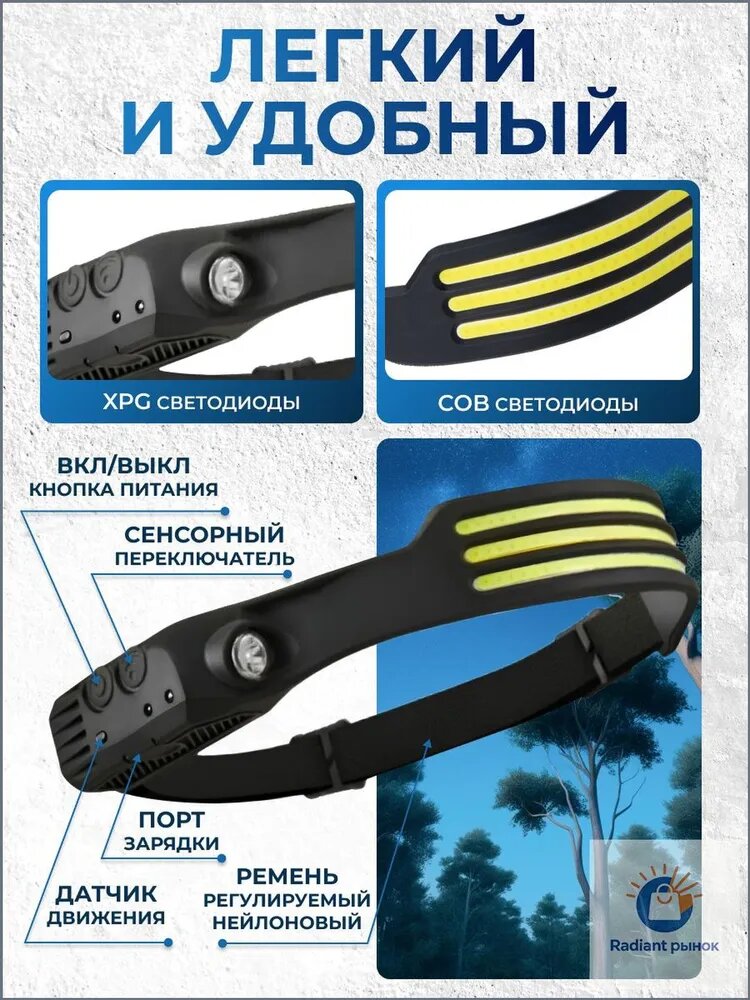 Налобный фонарь — фото 1