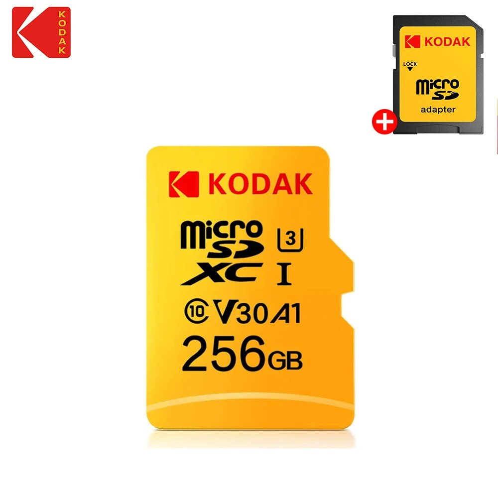 Карта памяти Kodak MicroSD 256GB Micro XC