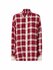 Рубашка Pinko Oversized shirt with check pattern, размер 40