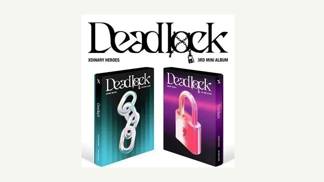 Альбом Xdinary Heroes - Deadlock mini3 - Импортный K-pop альбом из Южной Кореи — фото 1