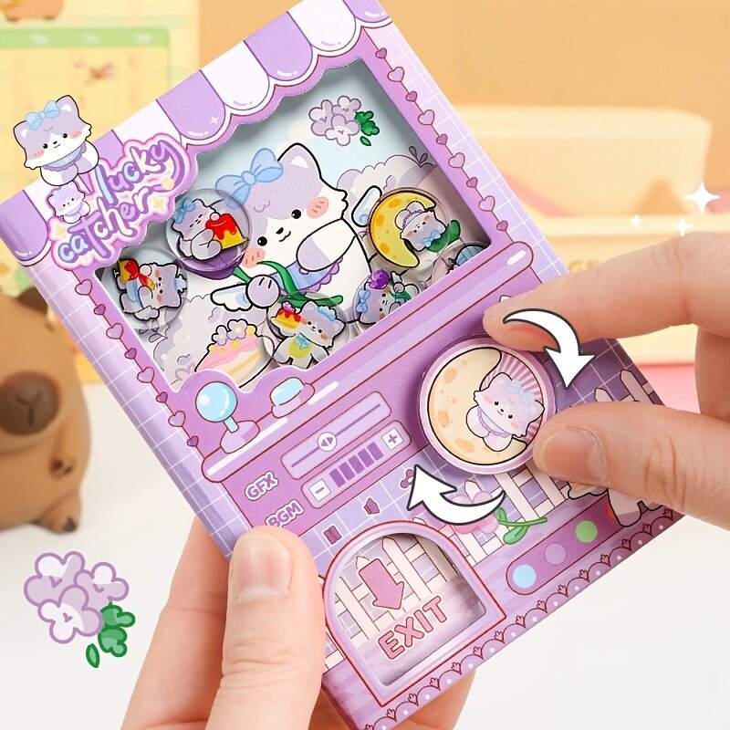 Карманный блокнот с котенком, 8 дизайнов, 80 цветных листов, антистресс-творческий блокнот