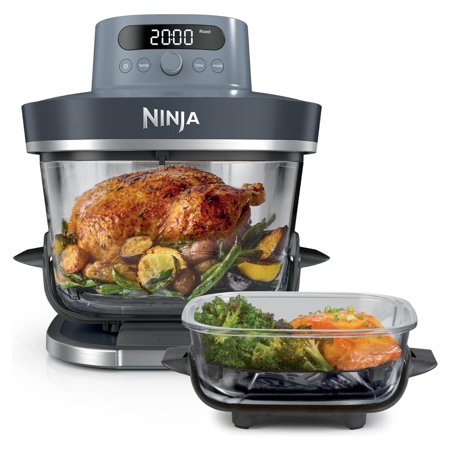 Аэрогриль Ninja CRISPi PRO 7-in-1 AS101EUCY, 5,7 л + 2,3 л