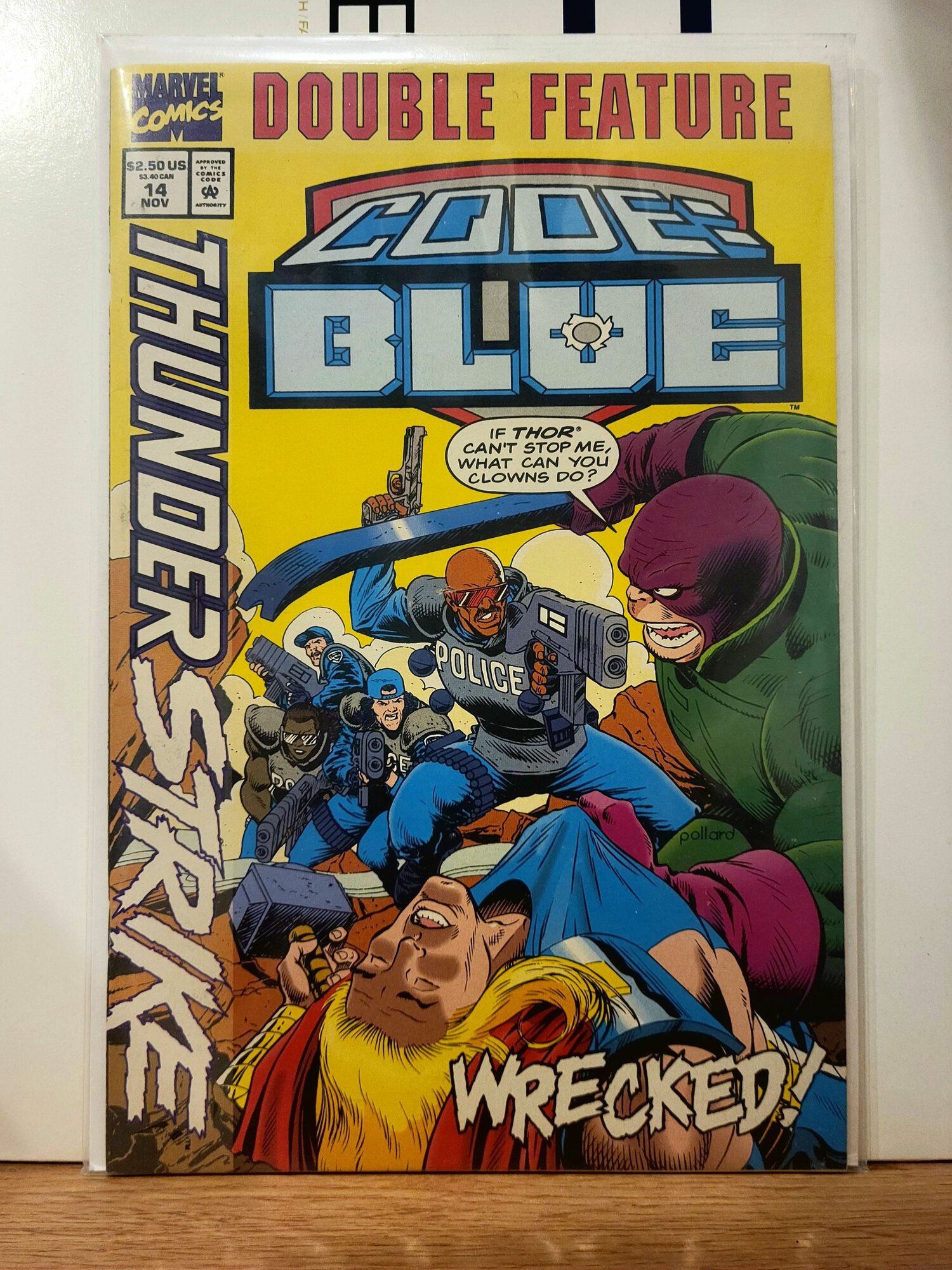 Ретро Комикс Code Blue #14. 1991 Год. Коллекционный выпуск.