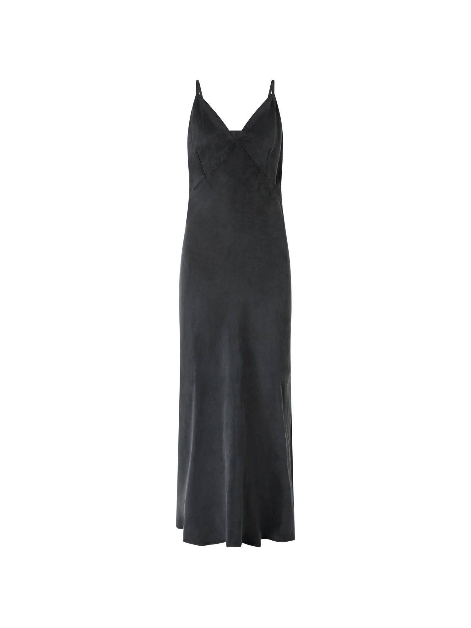 Платье V-neck slip maxi dress