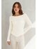 Лонгслив Zarka, размер ONE SIZE, , персиковый