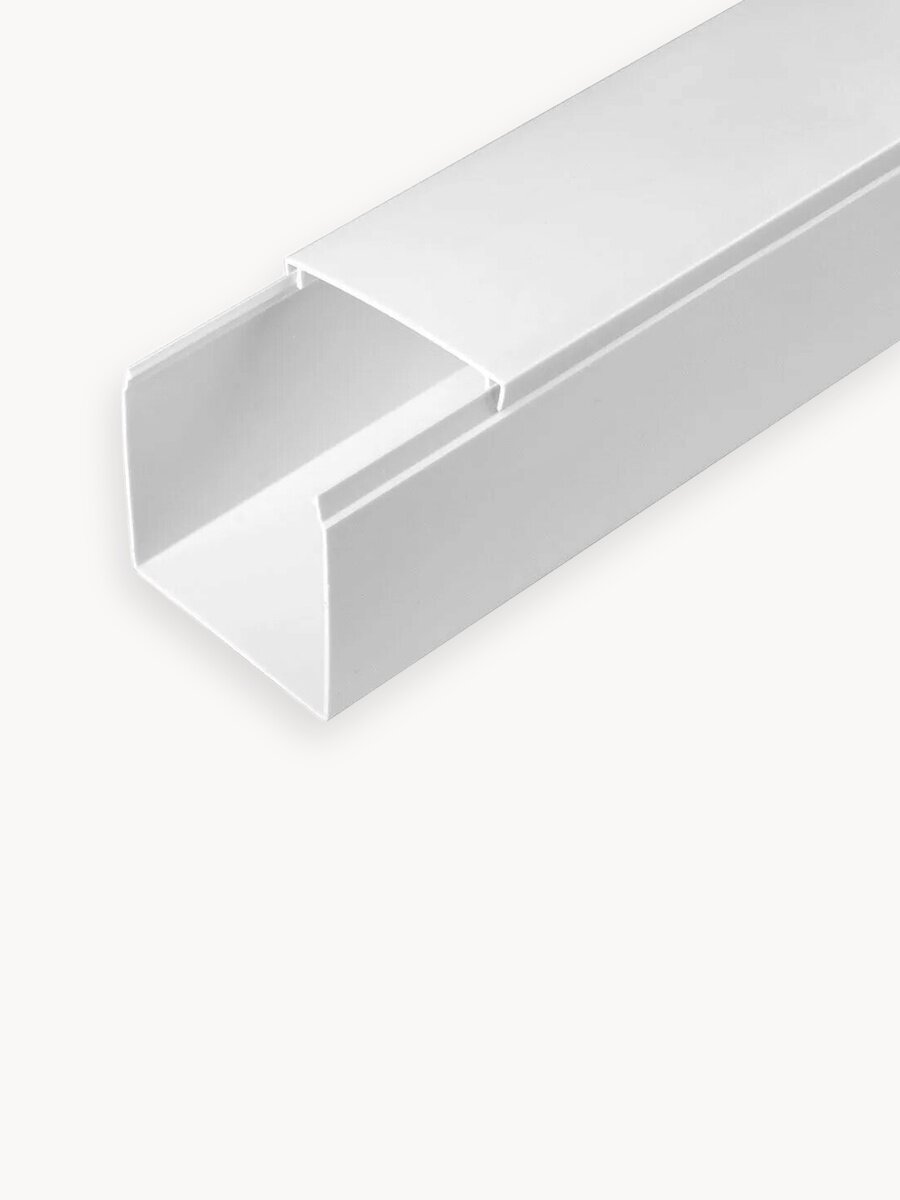 Кабельный канал Рувинил, для кондиционера, 60x60x1000 мм, белый