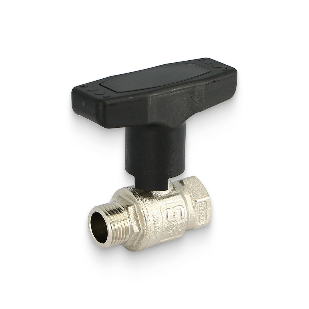 Кран шаровый 1/2" (ВН) полнопроходной, Т-ручка, ETALON UNI-FITT (111H2000)