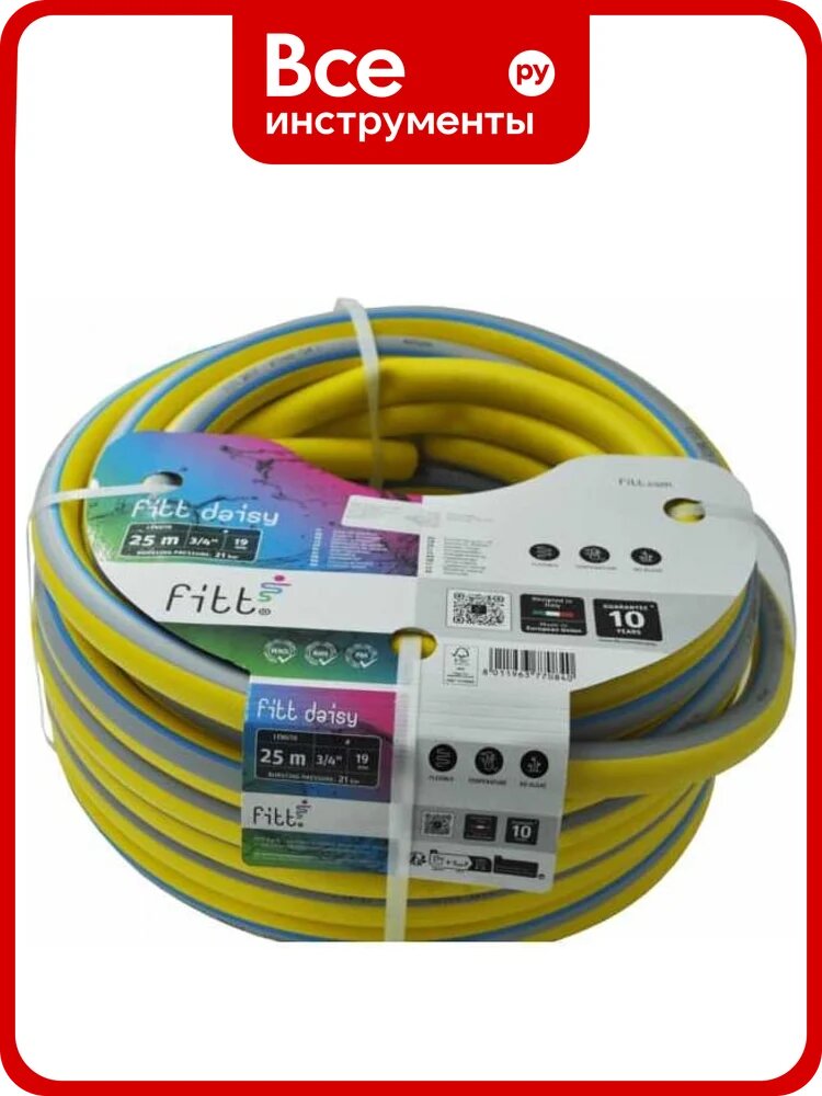 Шланг AL-KO FITT Daisy, 3/4", 25 м, 21 бар 214996