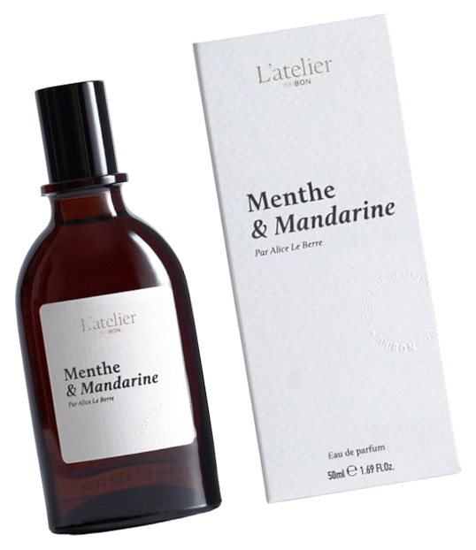 Парфюмерная вода унисекс Мент Мандарин 30 мл / 100BON L Atelier Menthe Mandarine