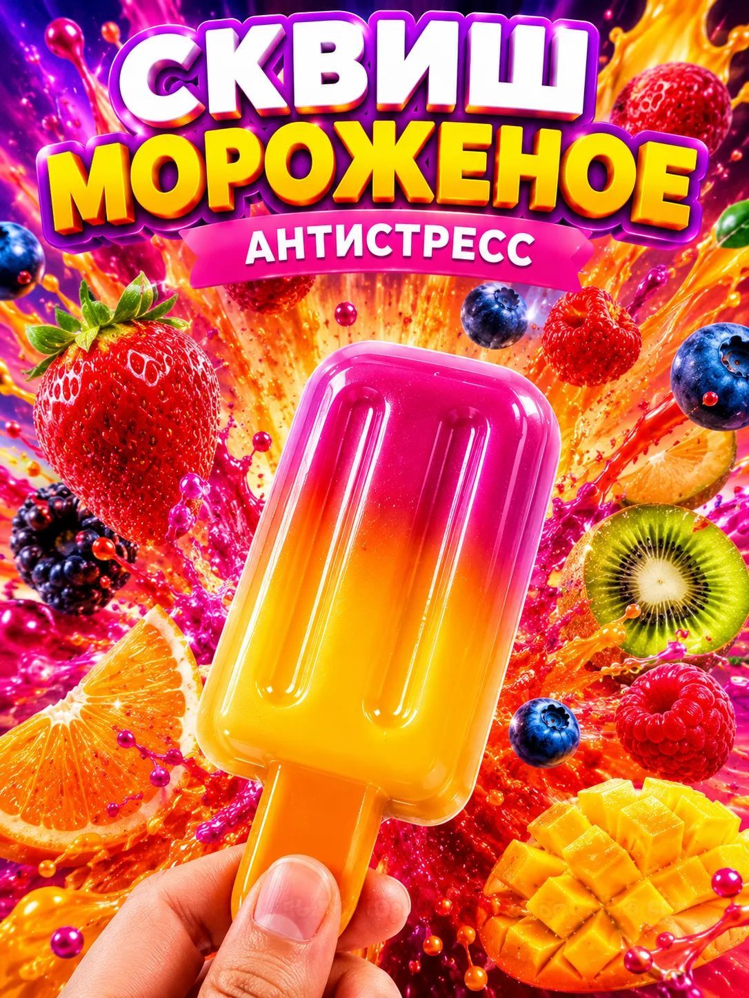 Сквиш Мороженое — фото 1
