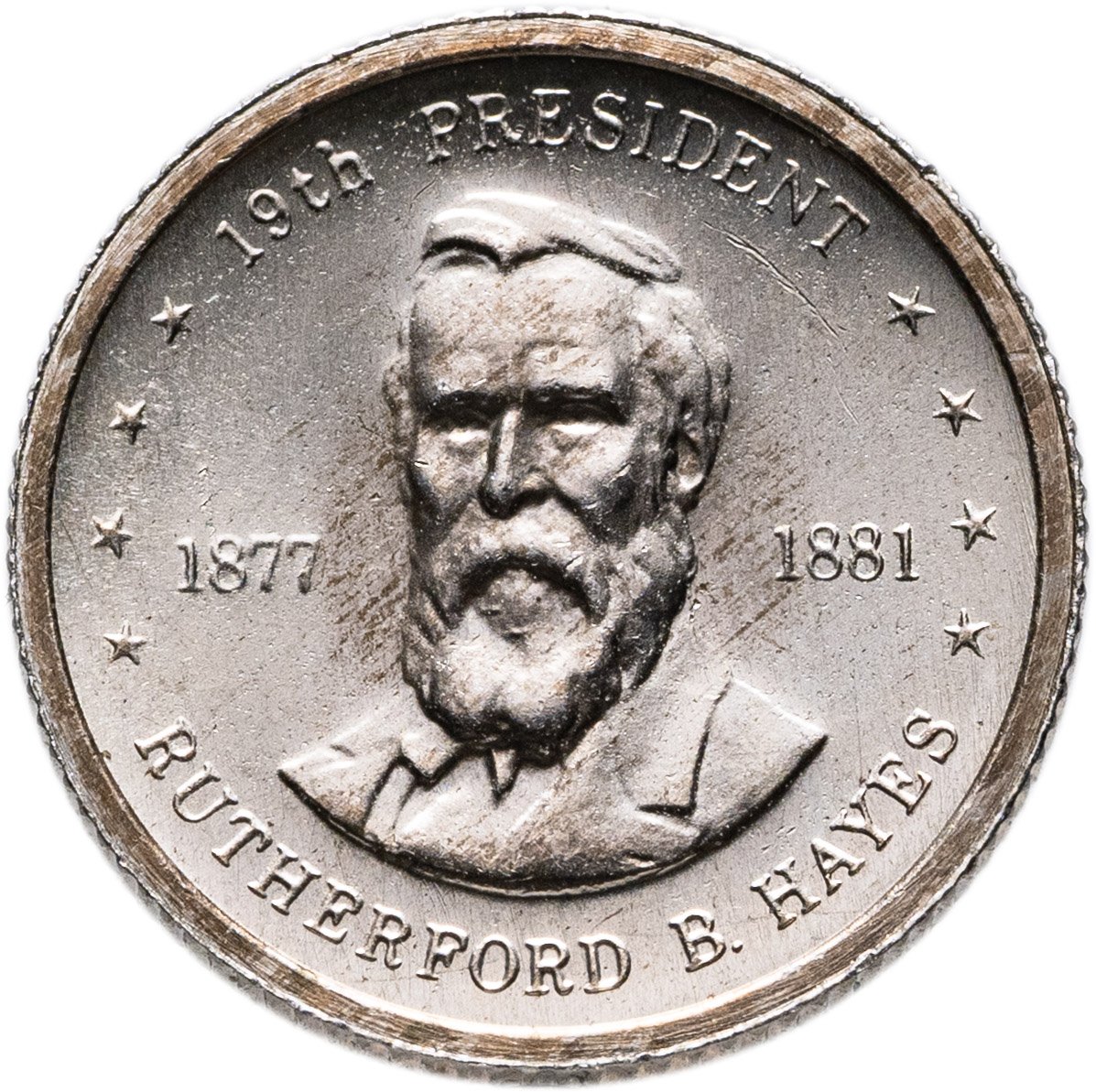Жетон, США Резерфорд Бирчард Хейс 1877-1881, 1981