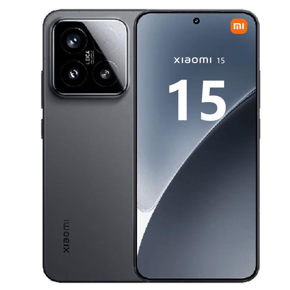 Смартфон Xiaomi 15 5G 16/512Gb, Black, Dual SIM Snapdragon 8 Elite, 6.36 inch OLED