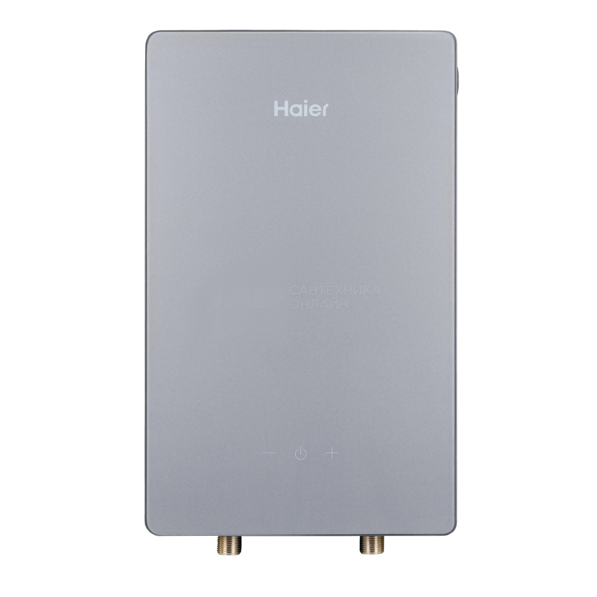Проточный водонагреватель HAIER GRACE-EI9 электрический, настенный, вертикальный, сухой ТЭН, серый
