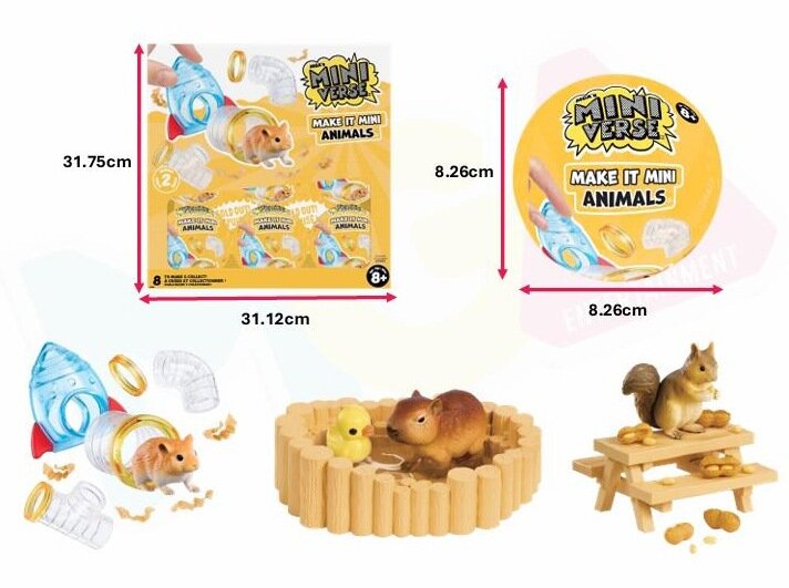 MGA Miniverse Create Mini Kitchen Ball Micro Food Play Tea Set Blind Box DIY Gourmet Toy Цвет：[Случайный выбор] Серия