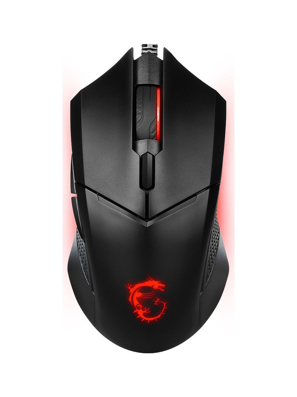 MSI Игровая мышь проводная gm08, черный, красный