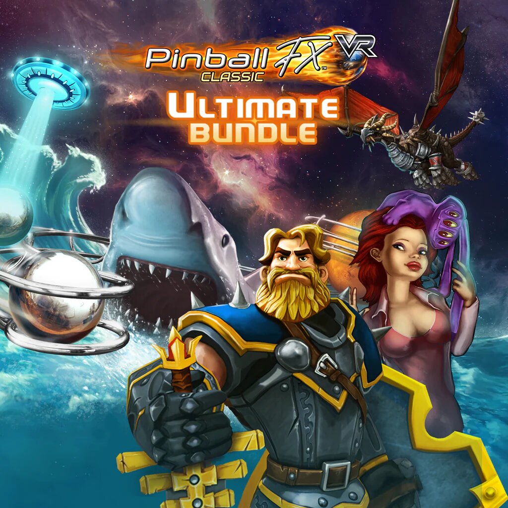 Игра Pinball FX Classic VR Ultimate Bundle, цифровое издание PlayStation 4, регион Турция / код пополнения баланса