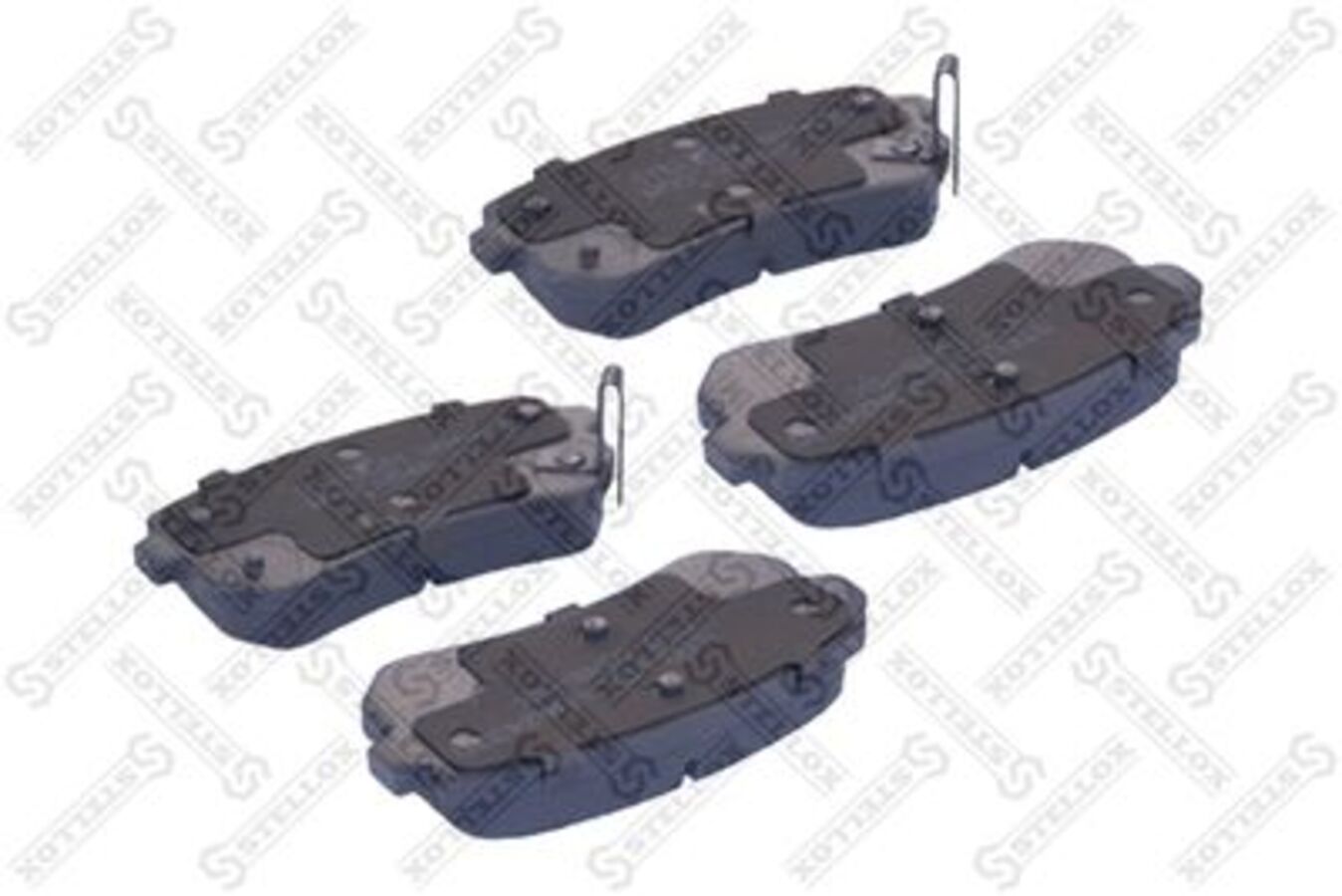 Колодки Зад. с Антискрип. пл. kia Ceed 1.4I-2.0Crdi 06> (STELLOX 000054BSX)
