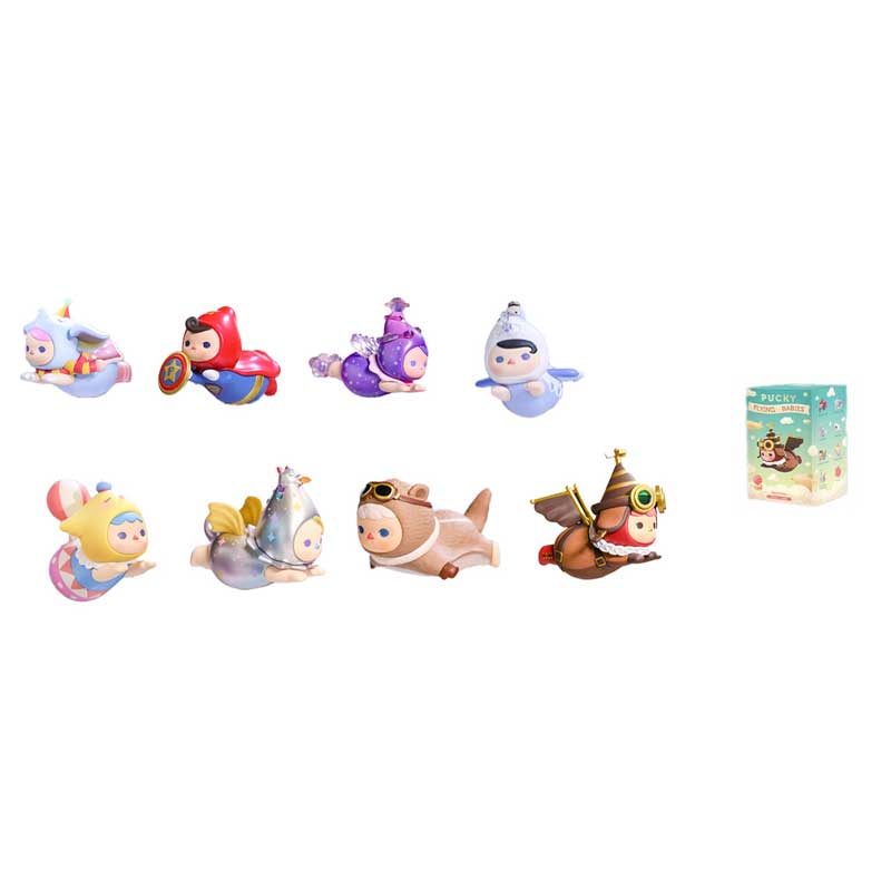 POP MART Flight Collection Таинственный бокс унисекс, Single Blind Box