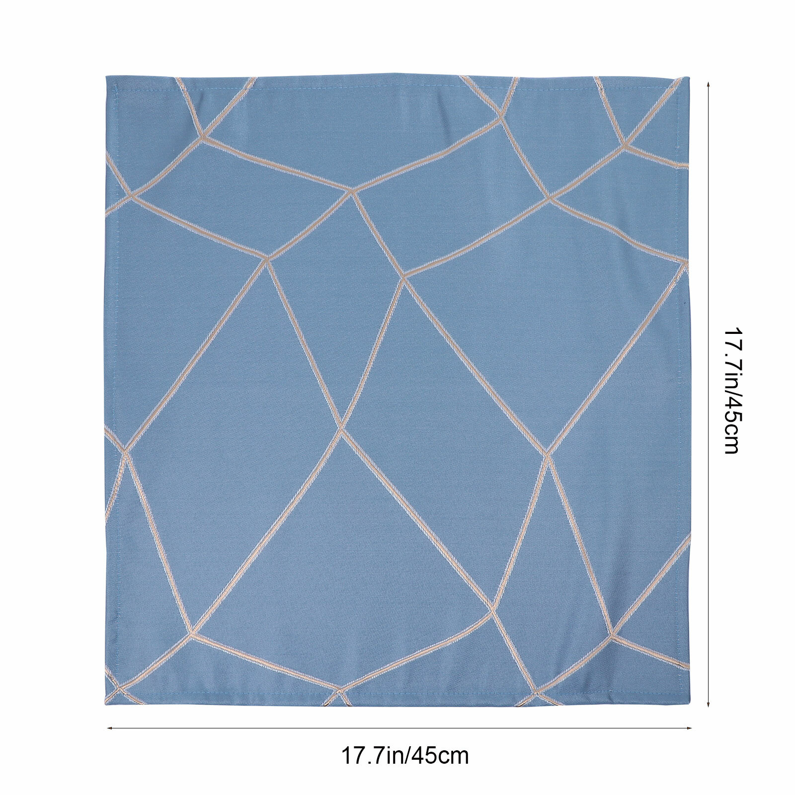 Элегантная Салфетка Для Праздничного Стола 45X45X0 5cm С Золотой Нитью