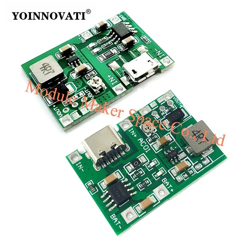 Модуль преобразователя напряжения 3.7В в 9В/5В для мультиметра 2А Micro Type-C Type-C USB