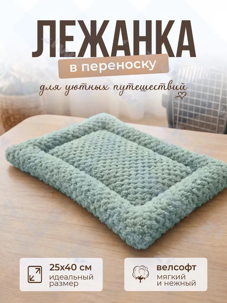 Лежанка-матрасик в переноску, 25х40 см