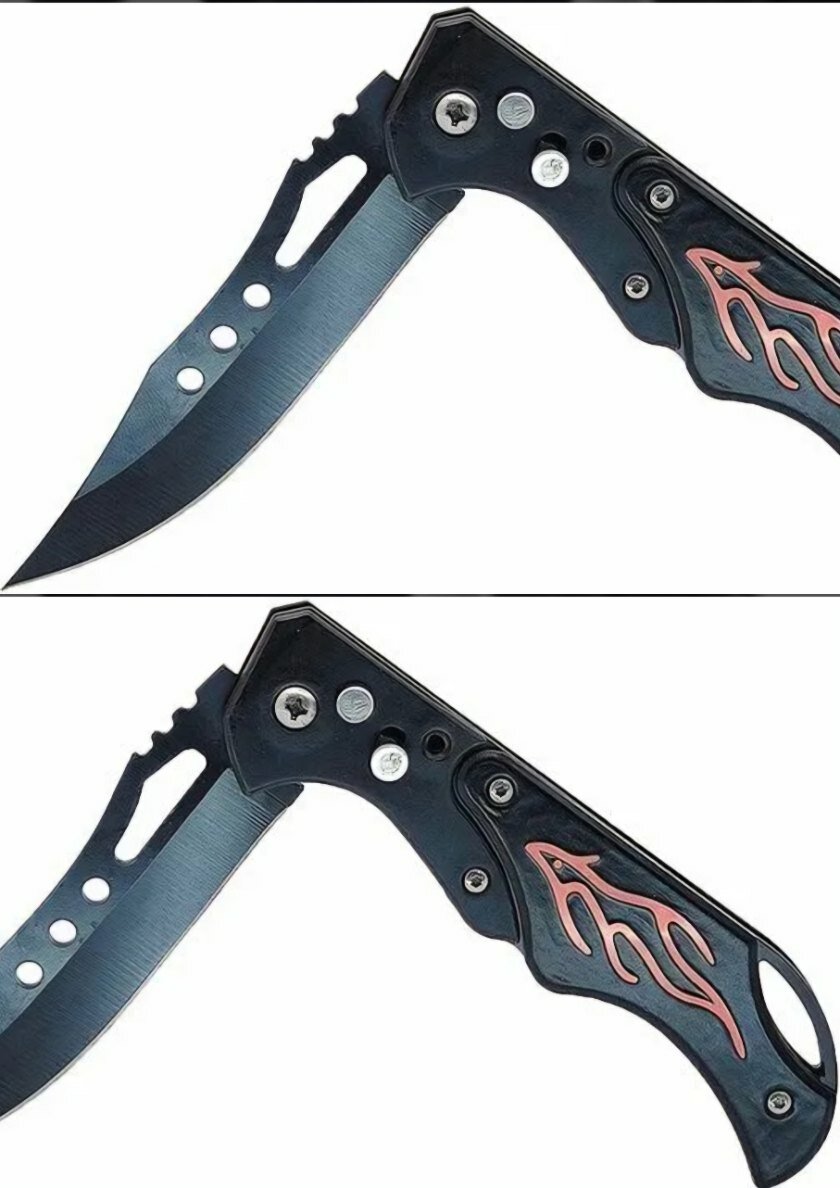 2 шт (набор) Ножи туристические в поход на рыбалку складной Патриот PT-TRK30