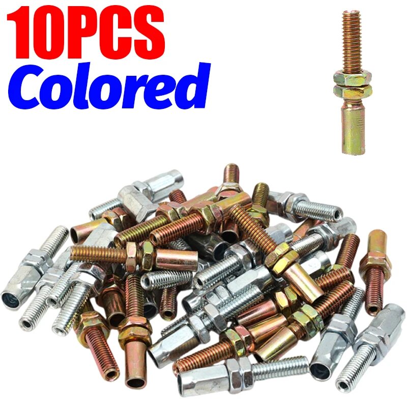 10 шт. Colored M6 регулировочный винт троса