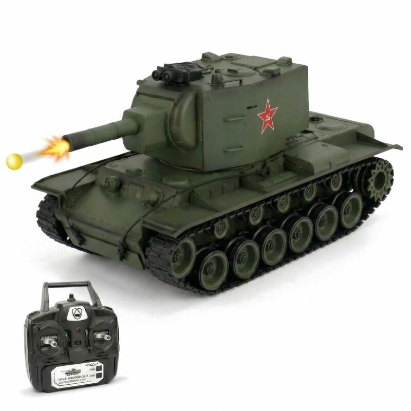 Другие танки/ БТР/ ПВО на радиоуправлении R-Wings Радиоуправляемый танк R-WINGS Советский КВ-2 - RWG021-845