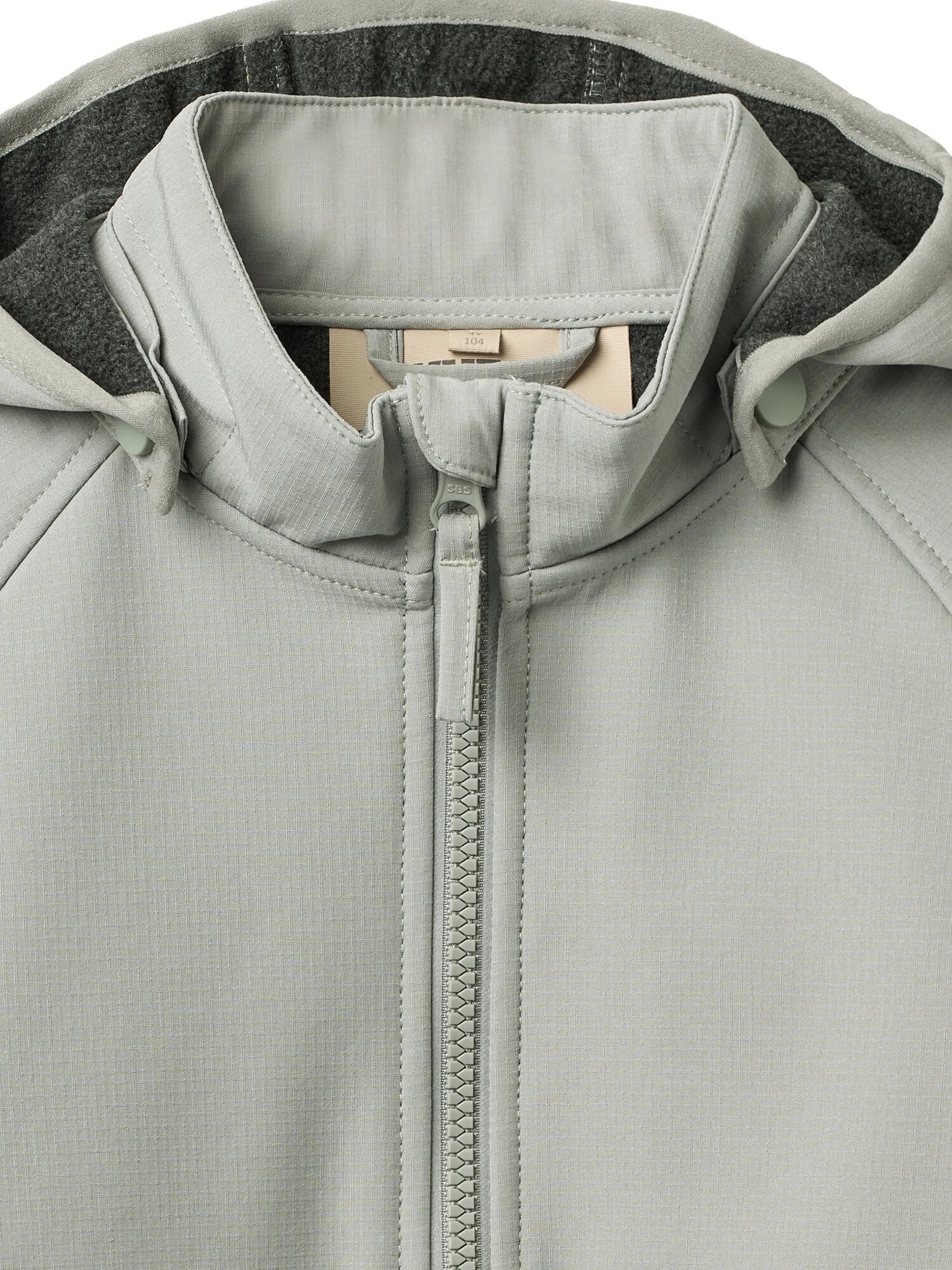 Куртка Wheat Zip-up hooded jacket, размер 12 лет, серый/синий/голубой — фото 1