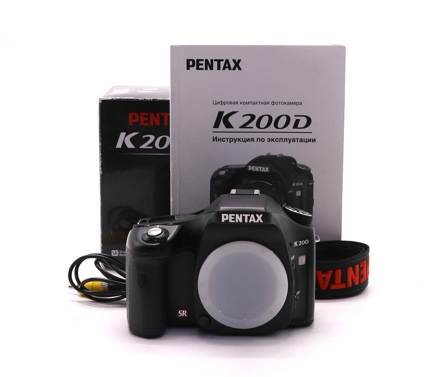 Pentax K200d body в упаковке (пробег 23450 кадров)