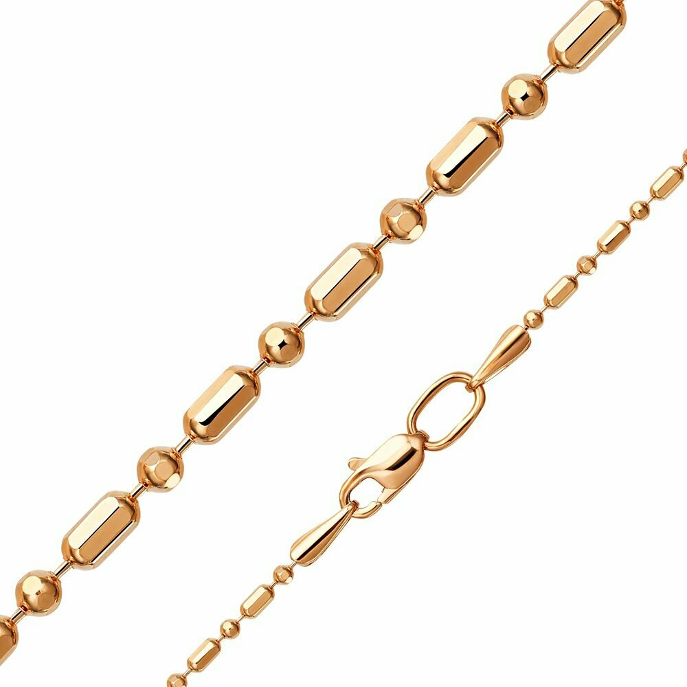 Цепь красное золото, 585 проба