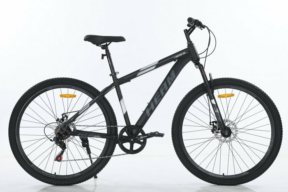 Горный велосипед Foltas 29 черный/серый рама 18 дюймов для роста 170–185см