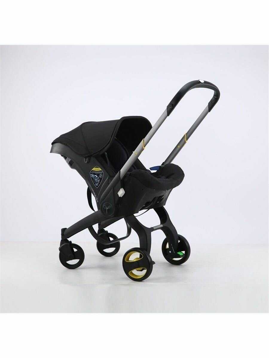 Универсальная модульная коляска 4 в 1 (автокресло-переноска)коляска для 0-24 месяцев черное