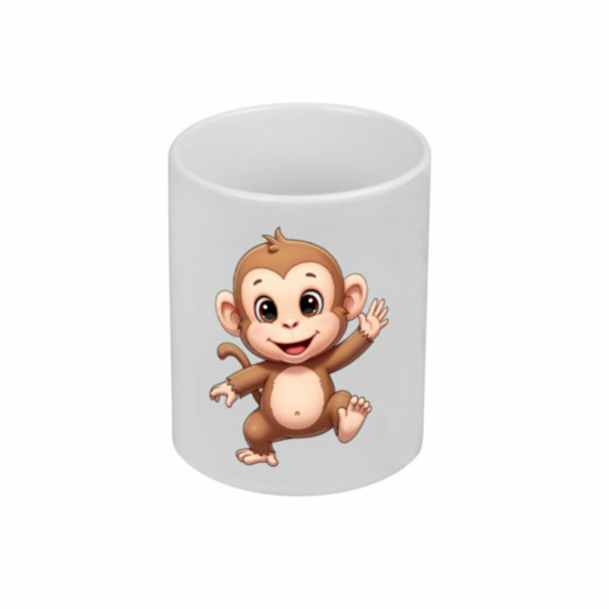 Кружка «Обезьянка» (белый)