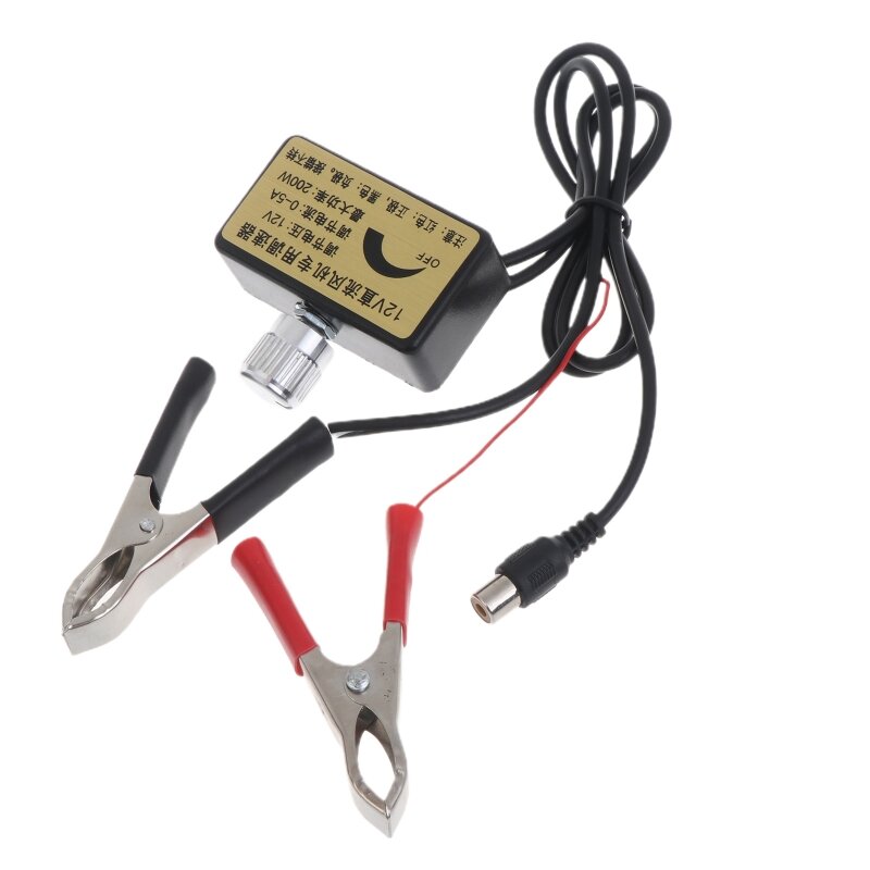 Регулятор Скорости Двигателя Постоянного Тока 12 В 200 Вт Универсальный Электронный Регулятор Скорости Светодиодный Диммер для Управления Автомобильным Тепловентилятором