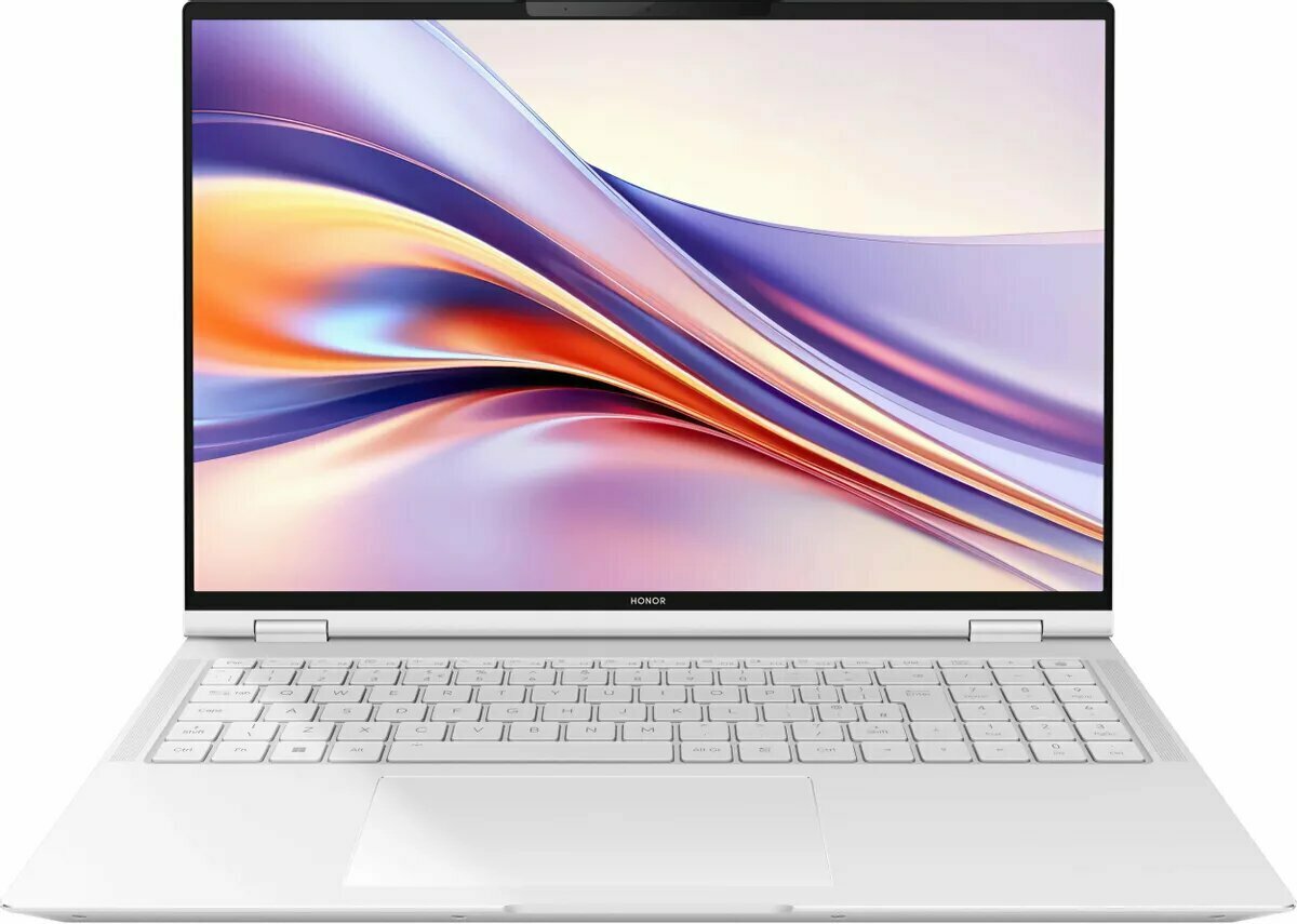 16" Ноутбук Honor MagicBook Pro 16, DRA-5411, 3072x1920 165Гц, Intel Core Ultra 5 125H (4.5 ГГц), RAM 24 ГБ LPDDR5х, SSD 1024 ГБ, Intel Arc Graphics, Windows 11 Pro + MS Office Pro, Белый, русская раскладка