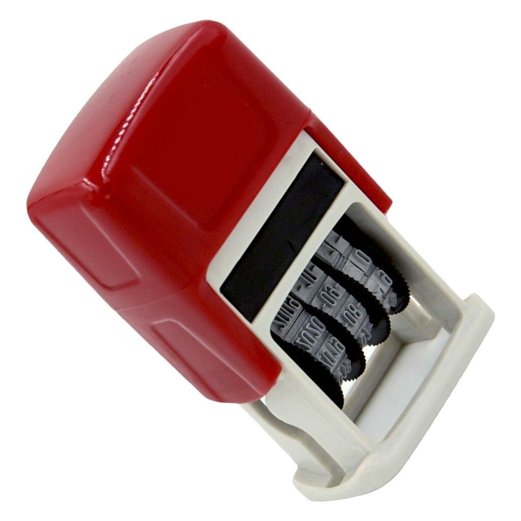 Резиновый штамп с датой, Синий