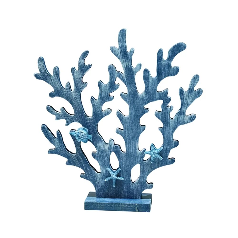 Декор из дерева Коралловый берег Рустик для дома. Искусственный коралл для дома.