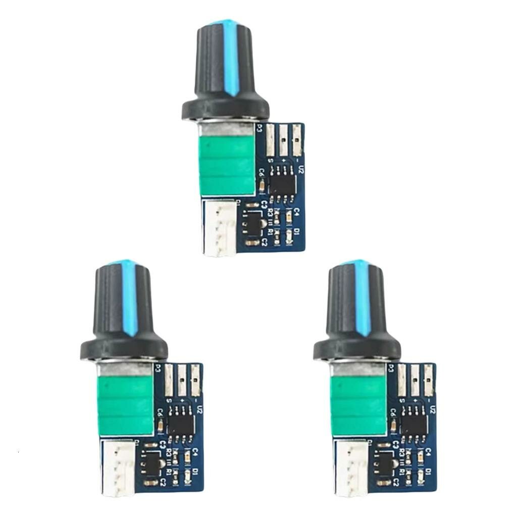 Регулятор скорости вентилятора 12 В, 3 шт.