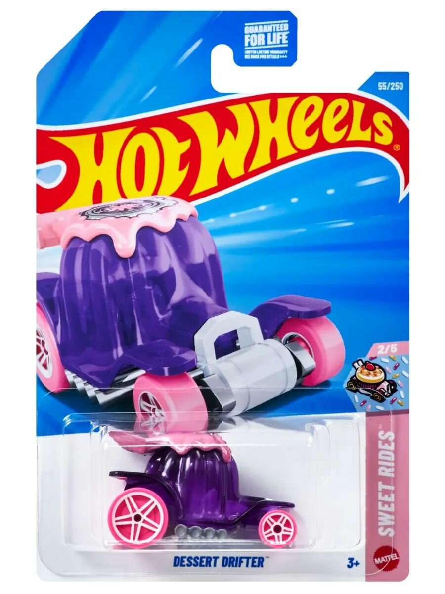 JJJ25 Hot Wheels машинка металлическая игрушка коллекционная масштабная модель Dessert Drifter кейс 2026