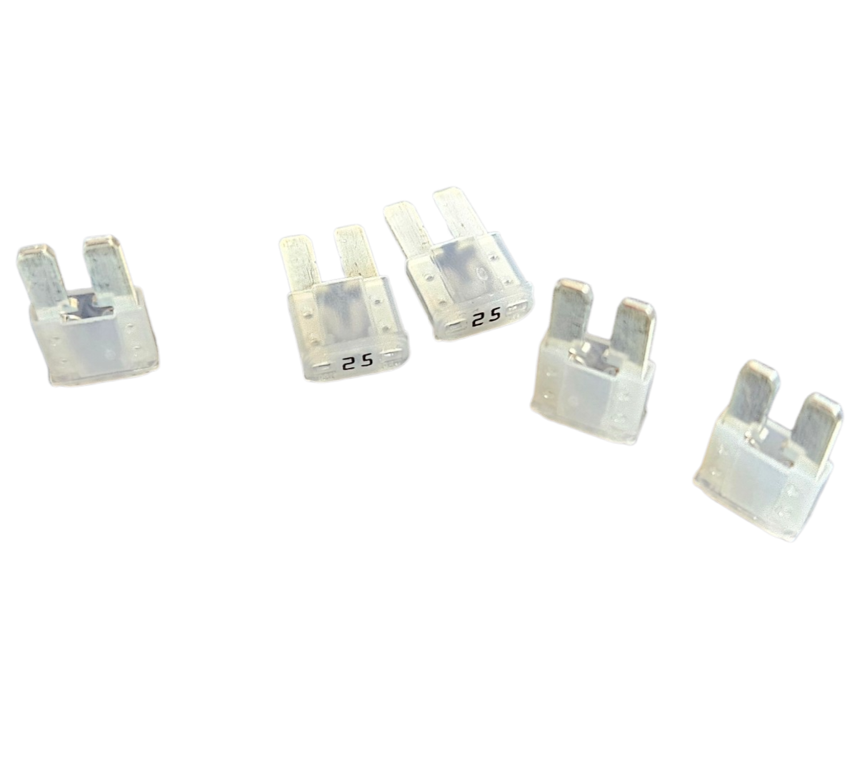 Предохранители TESLA FRO2.025.010, 25A, плоские, стандартные (5шт)