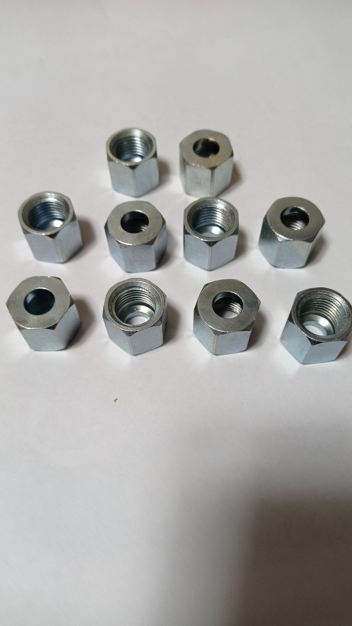 Гайка накидная ATIKER 8 мм. Комплект 10 шт.