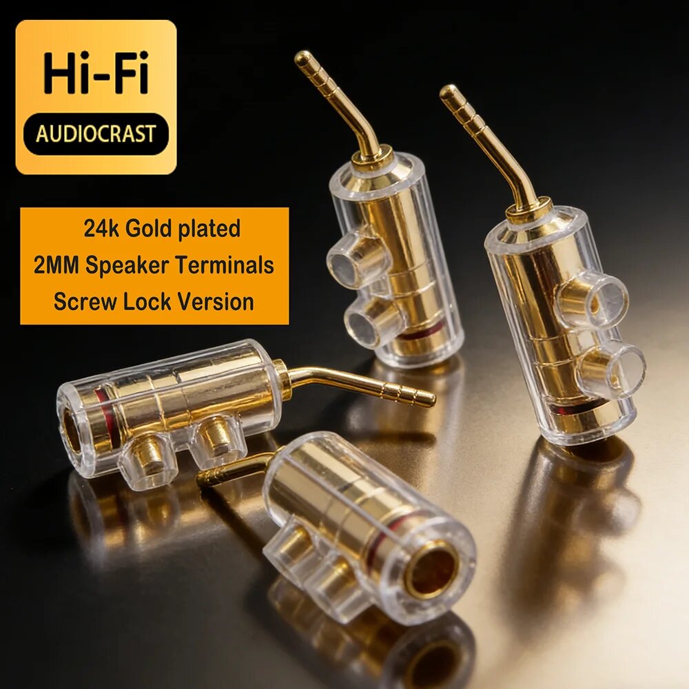 Audiocrast B552G Бананы 24к позолоченные